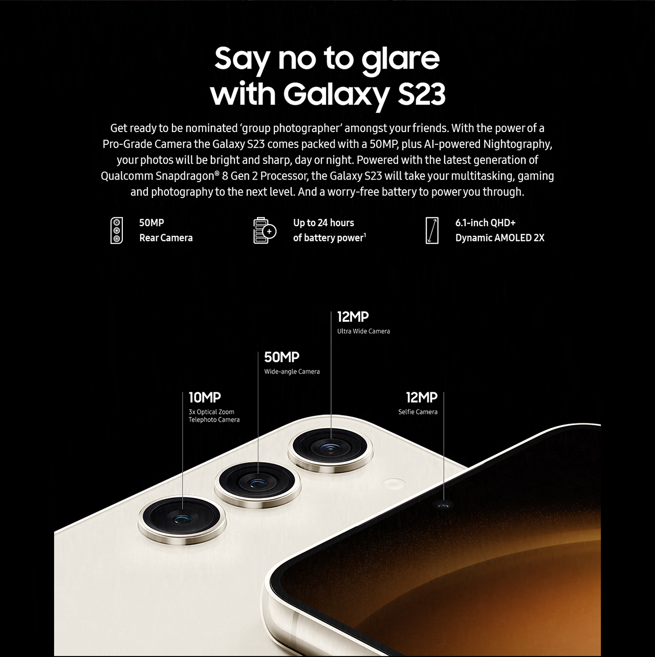 Купить Samsung Galaxy S23 8/256GB Green eSim (EU/AA) смартфон по лучшей ...